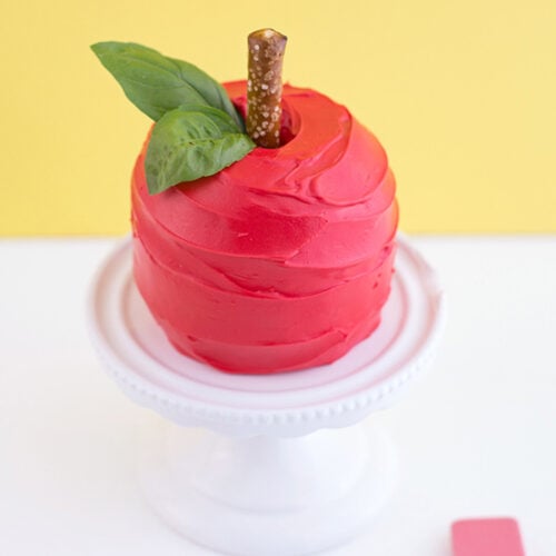 Apple Cake Trick - 2 Bundt Cakes For Teachers - Pink Pop Party