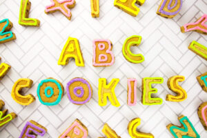 ABC Alphabet Letter Cookies Recipe - Pink Pop Party