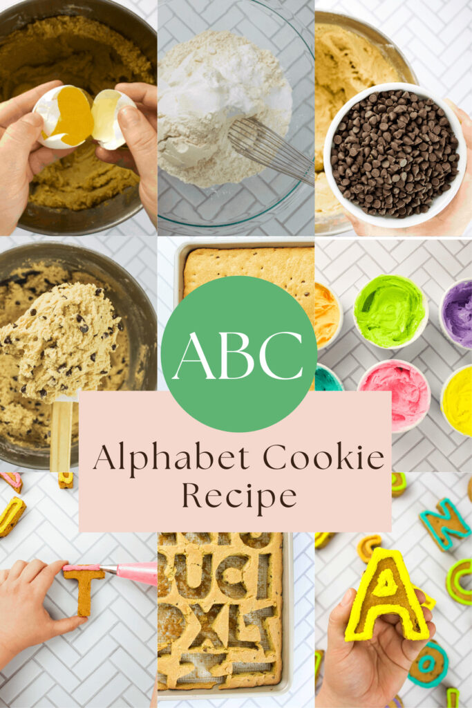 ABC Alphabet Letter Cookies Recipe - Pink Pop Party