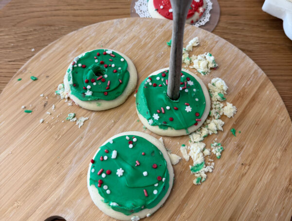 Christmas Cookie Tower Stacked Tree - Pink Pop Party