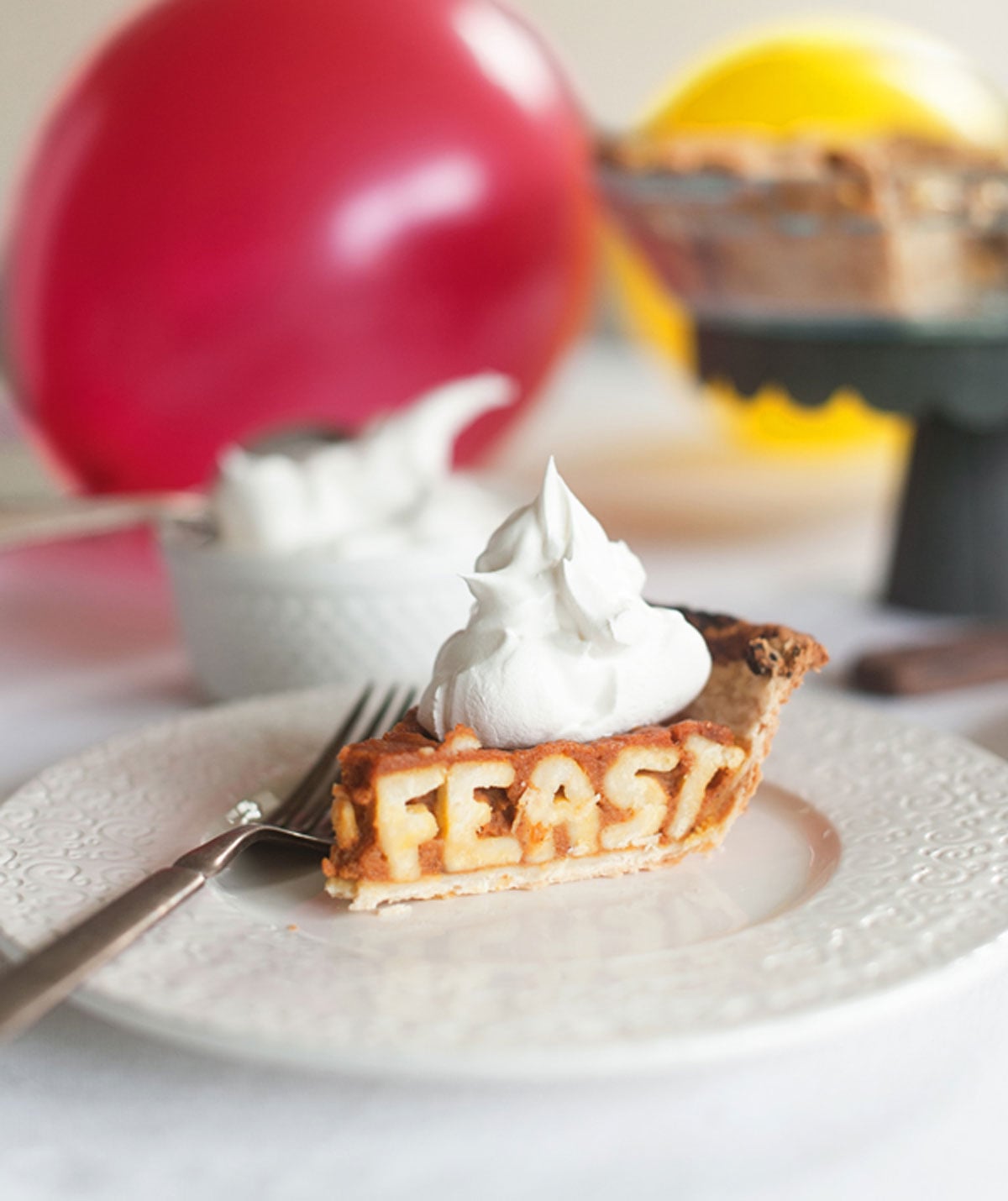 Bake Pie Letters In A Pie - Pink Pop Party